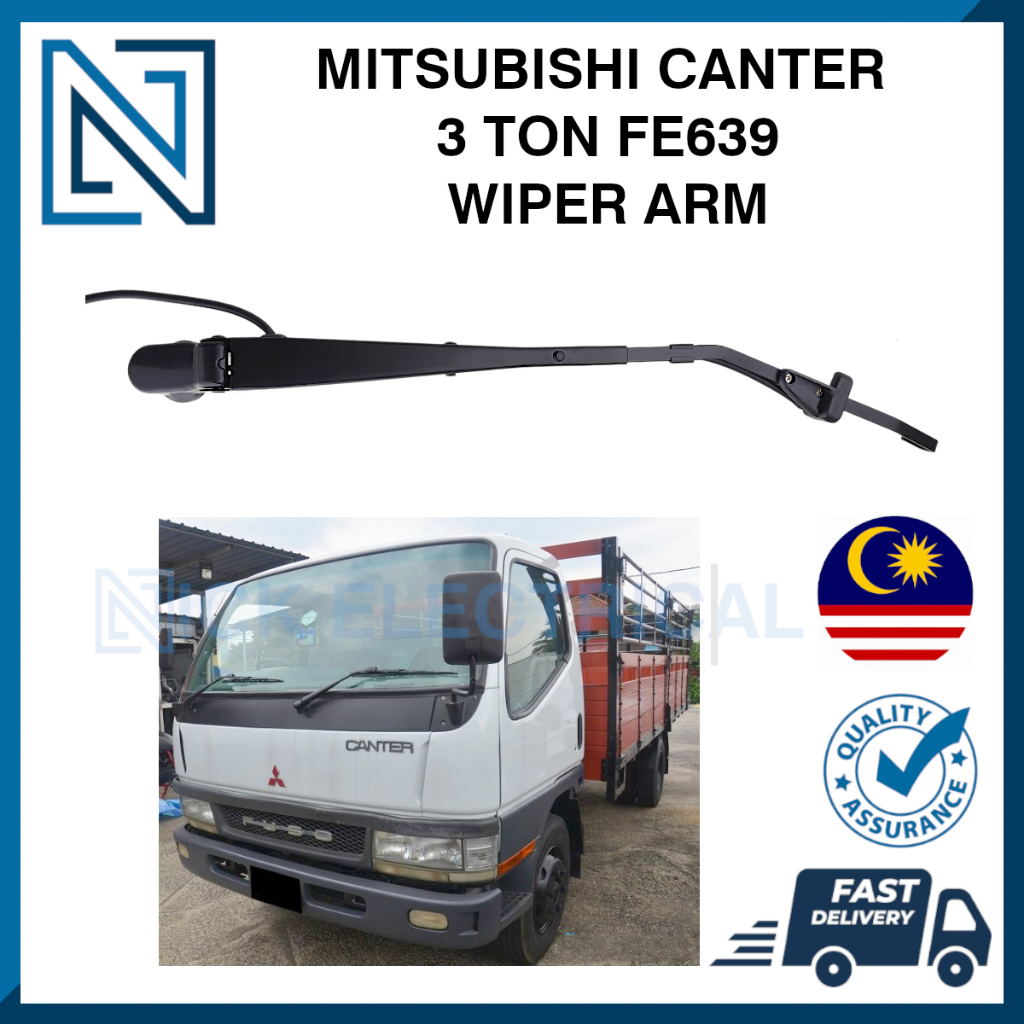 MITSUBISHI CANTER FE639 3 TON Wiper Arm with Wiper Nozzle | Lorry Parts ...