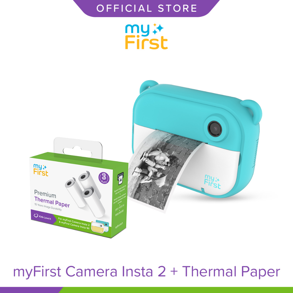 myFirst Camera Insta 2 -12MP Instant Print Camera for Kids Thermal ...