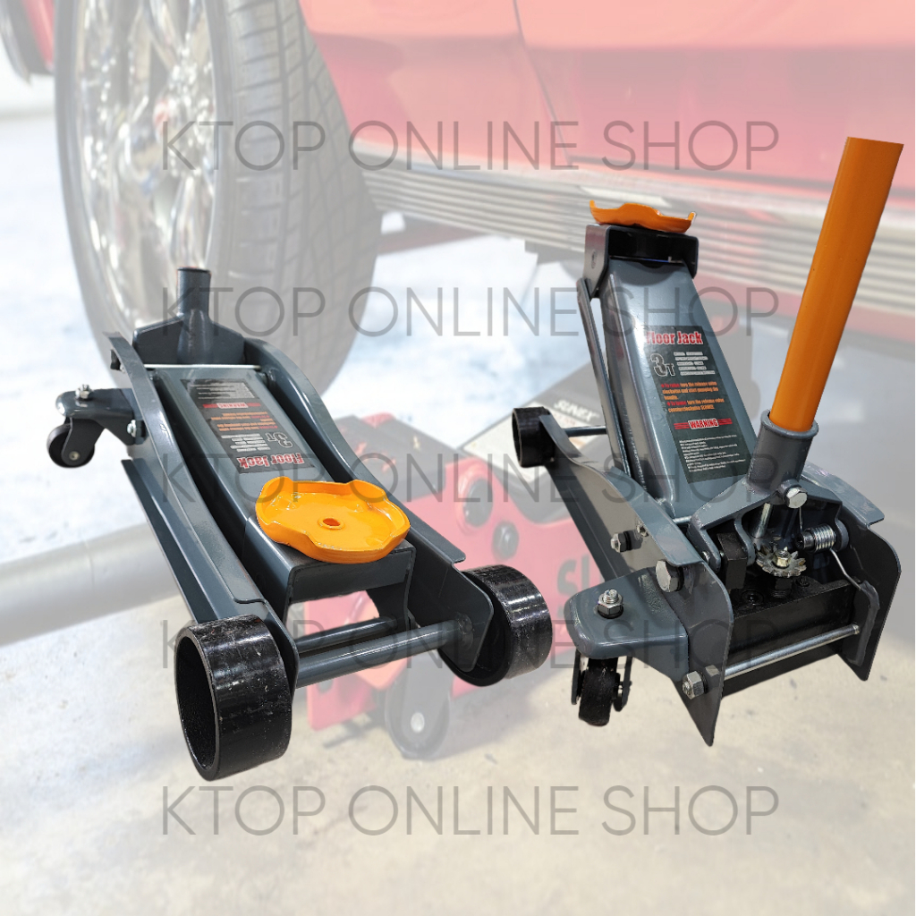 3 Ton Heavy Duty Hydraulic Floor Jack 28KG （Low Design）High Quality ...