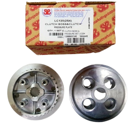 YAMAHA LC135 5YP / 55D CLUTCH BOSS & CLUTCH PRESSURE PLATE // 4S 4SPEED 4 SPEED KLAC KLAS 1S8 ...