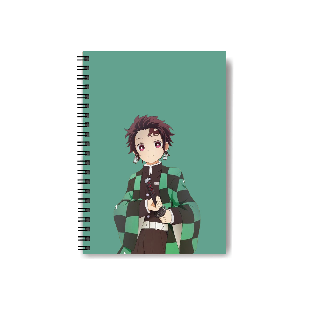 100Pgs / Demon Slayer Notebook / Anime Notebook / Journal / Buku Nota ...