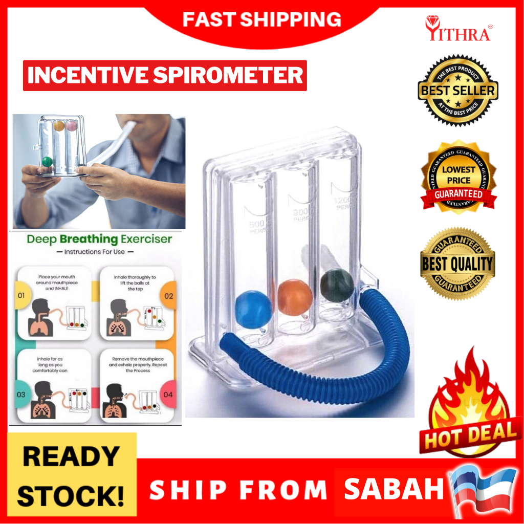[ READY STOCK SABAH ] INCENTIVE SPIROMETER | Shopee Malaysia