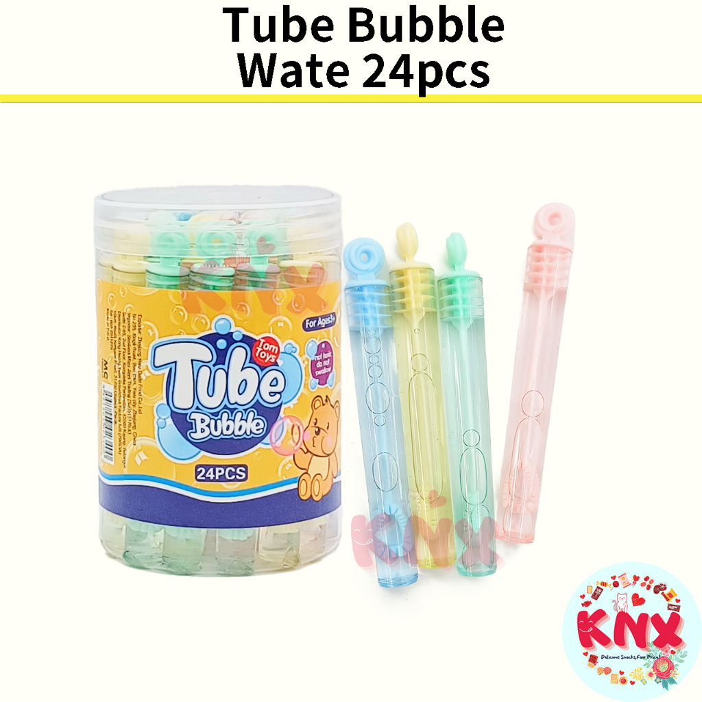[Age 3+] Tube Bubble Water Stick 24pcs Tom Toys | Shopee Malaysia