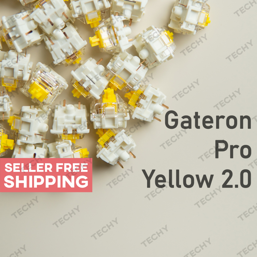 [Clearance] Gateron G Pro Yellow 2.0 Mechanical Switch for Mechanical ...