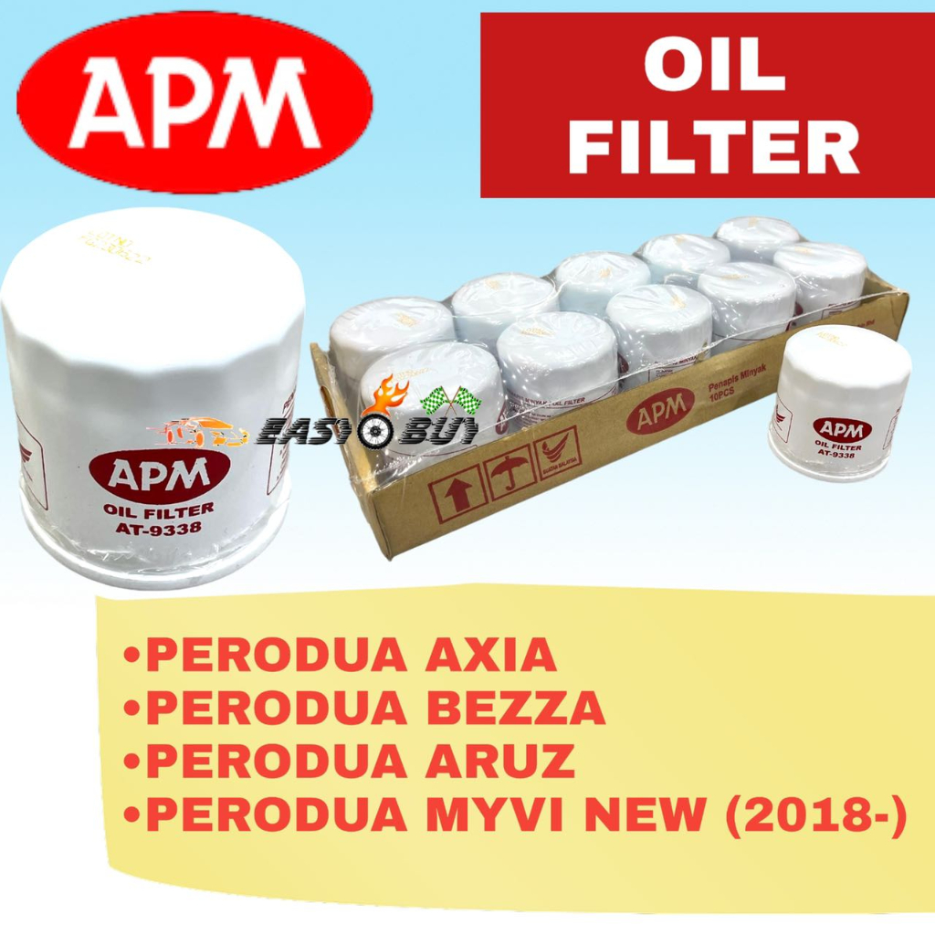 APM PERODUA Oil Filter Axia , Aruz , Bezza , Ativa ,( NEW Perodua Myvi ...
