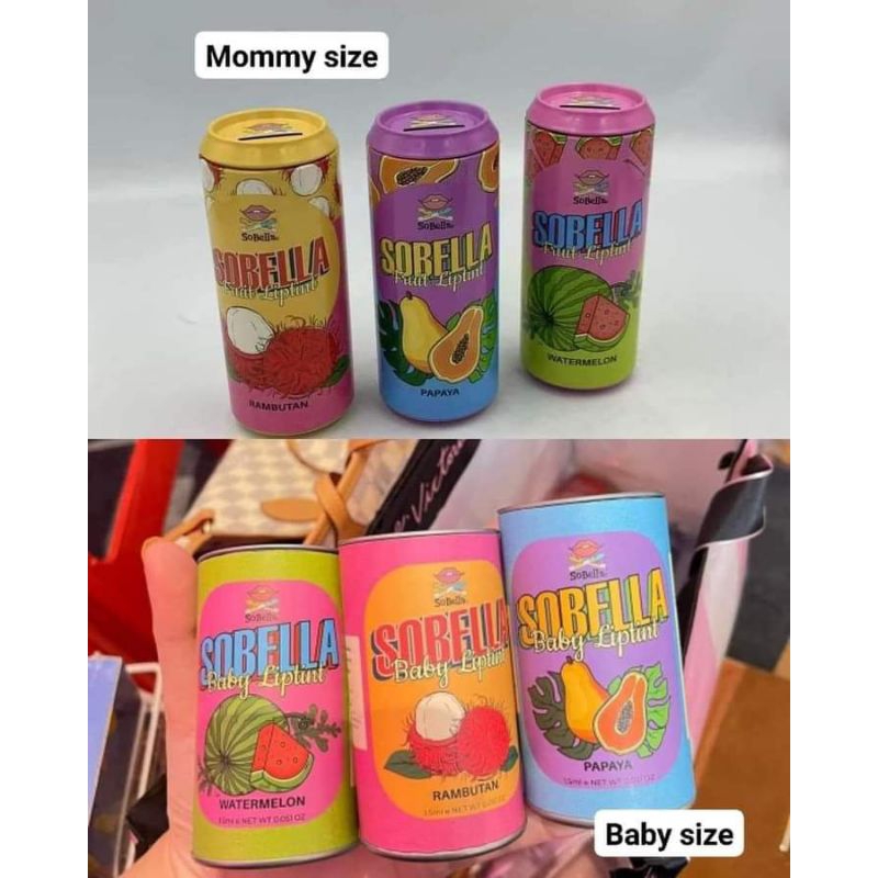 LIPTINT SOBELLA 🔥SIZE BABY/MOMMY🔥 | Shopee Malaysia