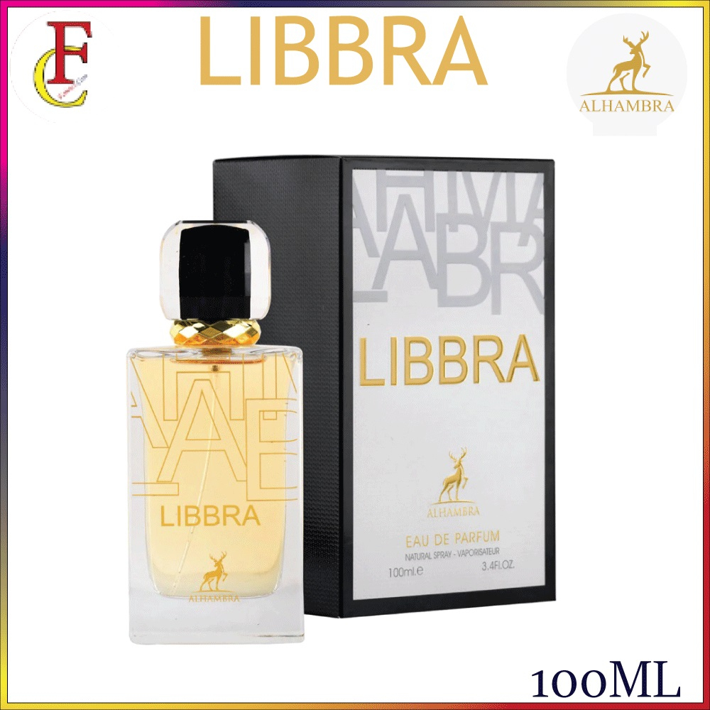 LIBBRA 100%ORIGINAl 100Ml Eau de Parfum MAISON ALHAMBRA | Shopee Malaysia