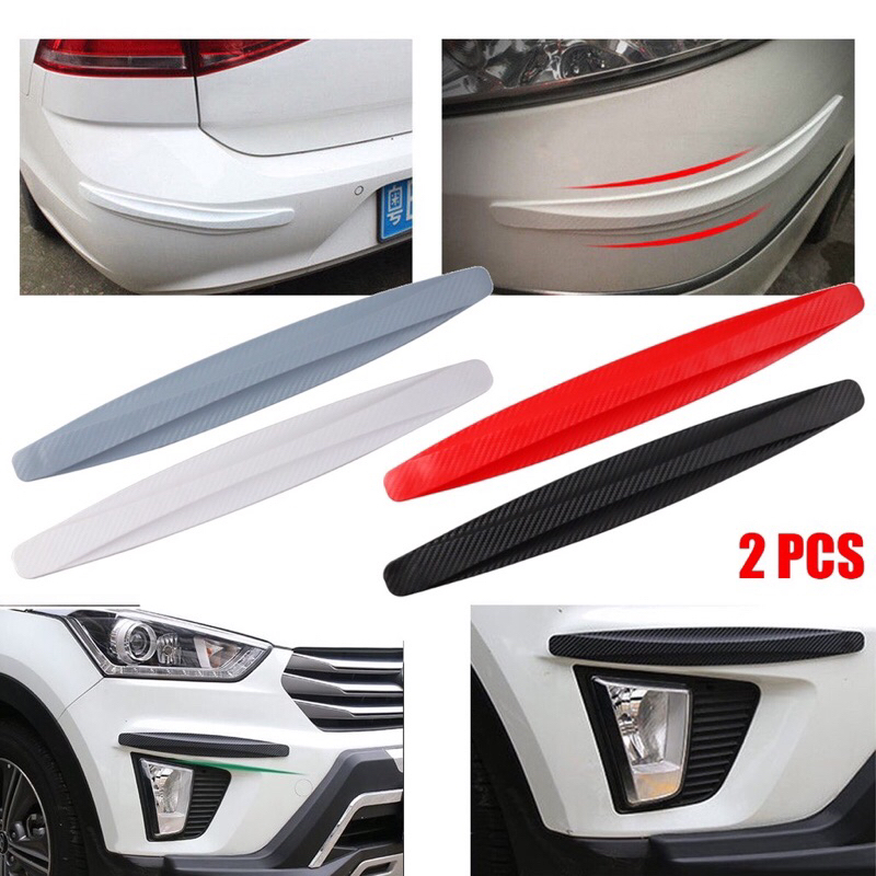 Car Bumper Protection 2pcs Anti Calar Lip Bumper Myvi Exora Axia Viva ...