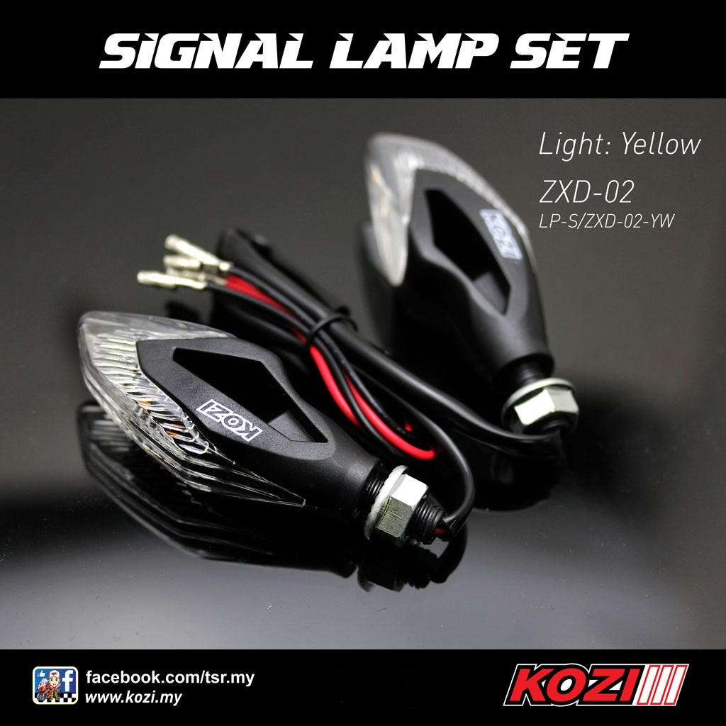 Kozi LED Signal Lamp Mini Light ZXD-01 02 04 Motorcycle Motor Y15 NVX Y16 RS150 LC135 R15 R25 ...