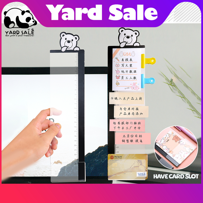 Yard Sale - Monitor Cute Memo Board Message Board Computer Monitor Side ...