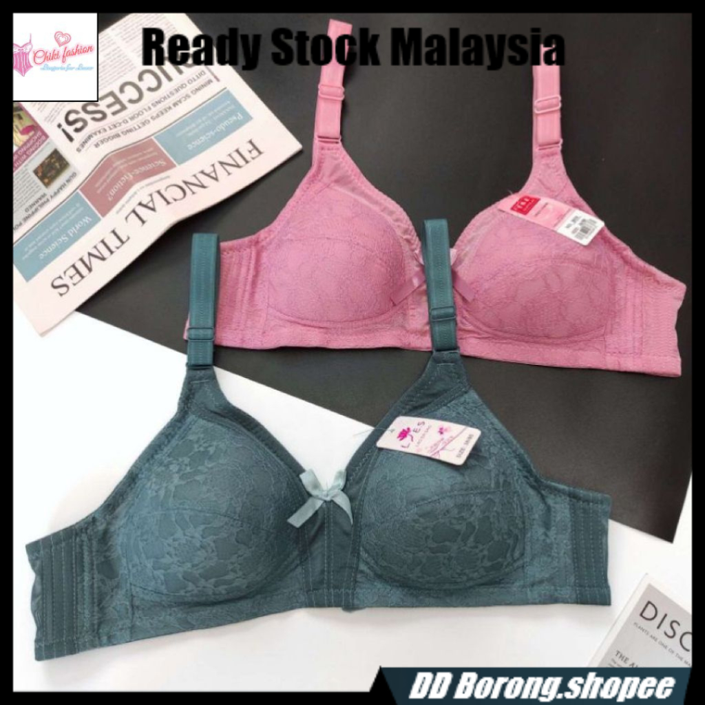 Bra Full Cup Plus Size Bra Women 34-46CD Baju Dalam Wanita Bra Wanita ...