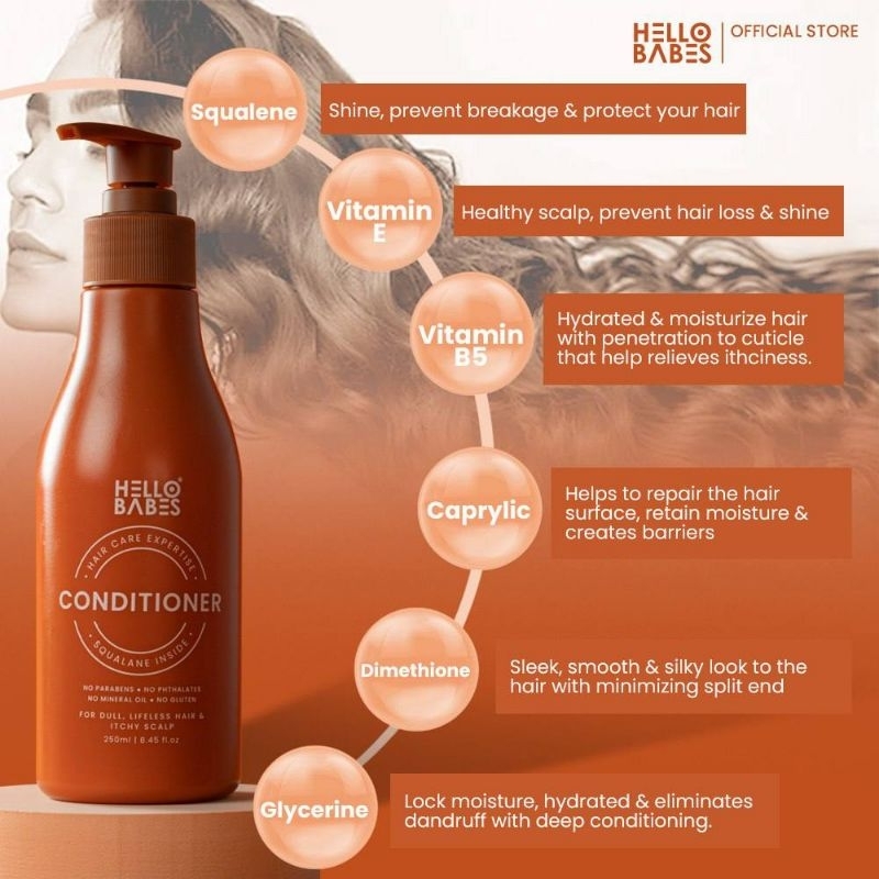 NEW FORMULA! HELLO BABES HAIR TONIC READY STOCK HAIR VITAMIN TONIK ...