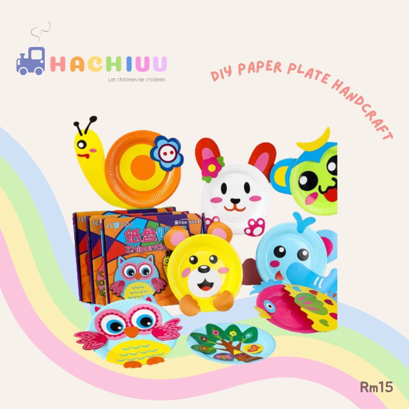 DIY Animal Paper Plate Craft Kit | Shopee Malaysia