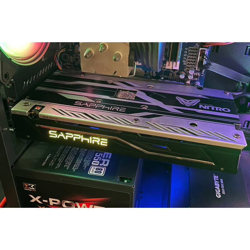 SAPPHIRE NITRO RX 480 8GB with LED (DVI & DP PORT ONLY) | Shopee Malaysia