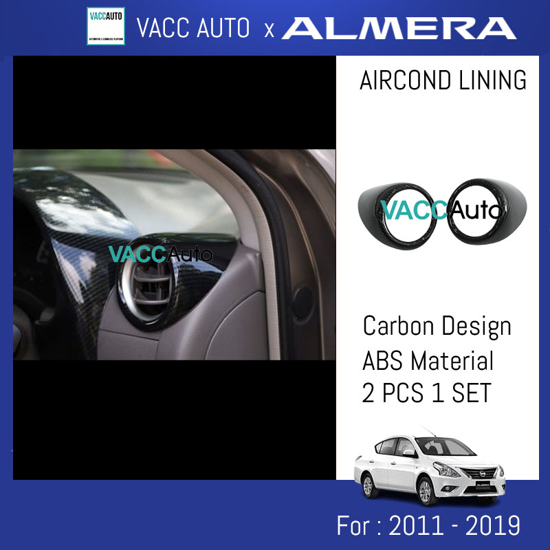 Nissan Almera Interior Decoration Carbon Fiber Design Trim For Almera ...