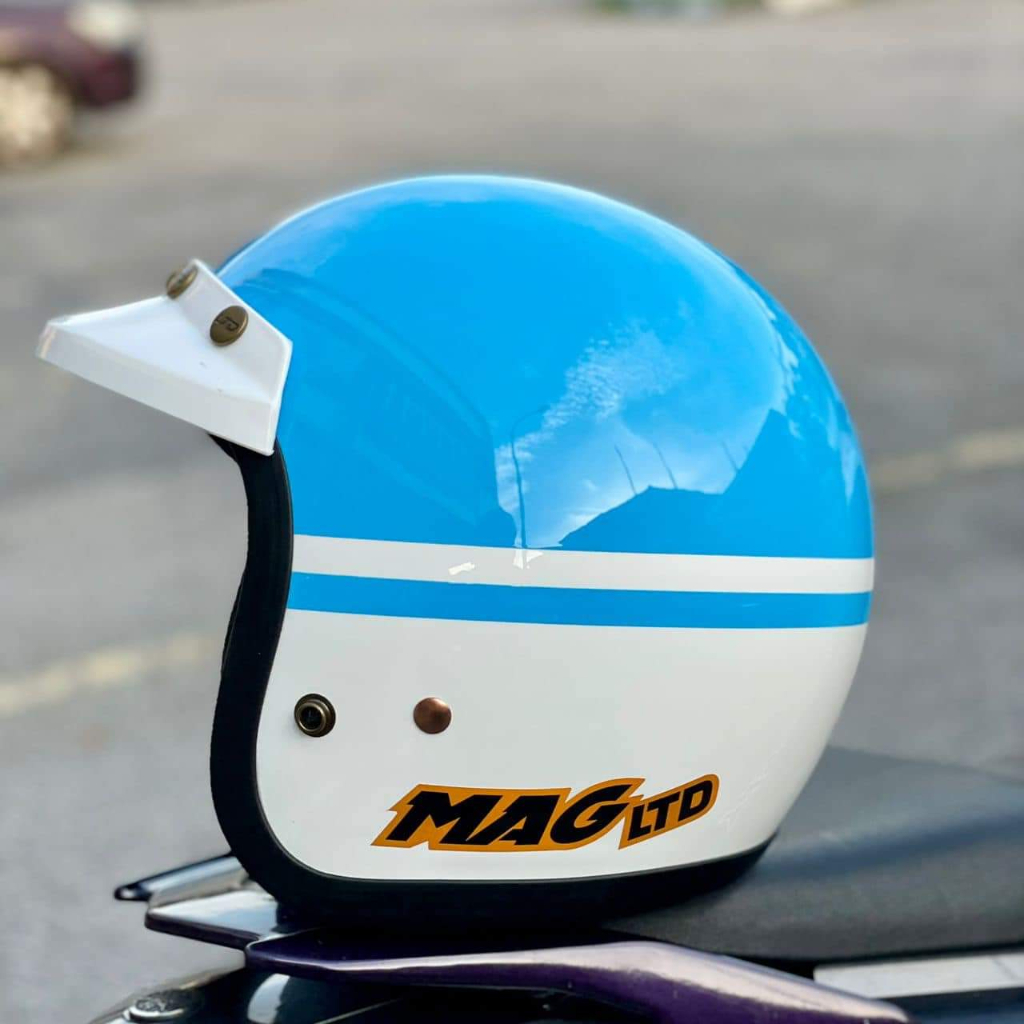 ORIGINAL HELMET MAG LTD 5 BUTTON 2 TONE COLOR / LTD MAG TWO TONE HELMET ...