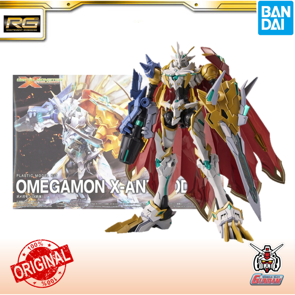 Bandai Figure-Rise Standard Amplified Omegamon X Antibody Digimon X-Antibody Digimon | Shopee ...
