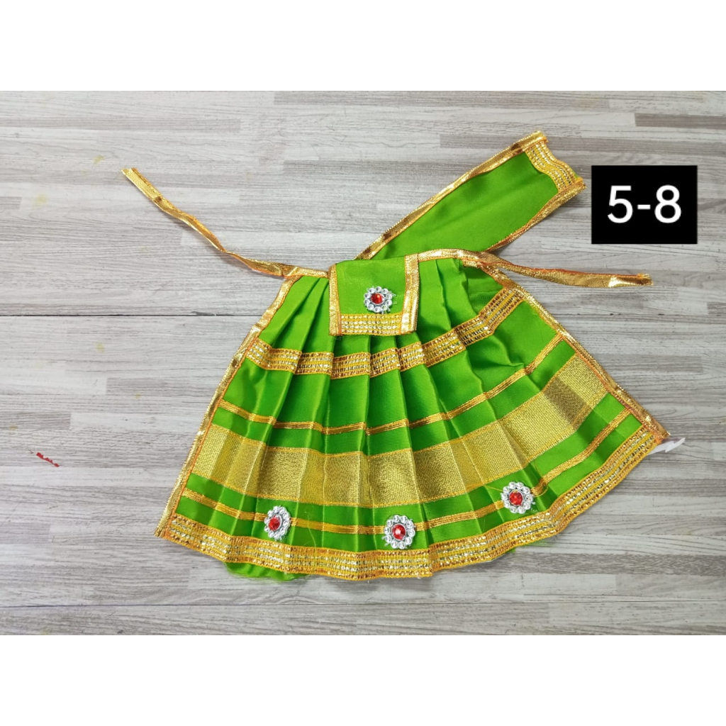 Handmade Pavadai for Amman/Durga goddess for pooja/seeru set | Shopee ...