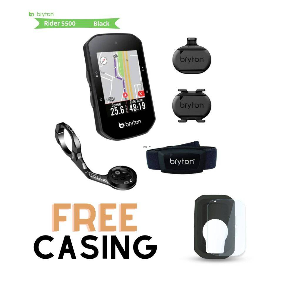 READY STOCK!! BRYTON RIDER S500 Smart bicycle computer with nagivator ...
