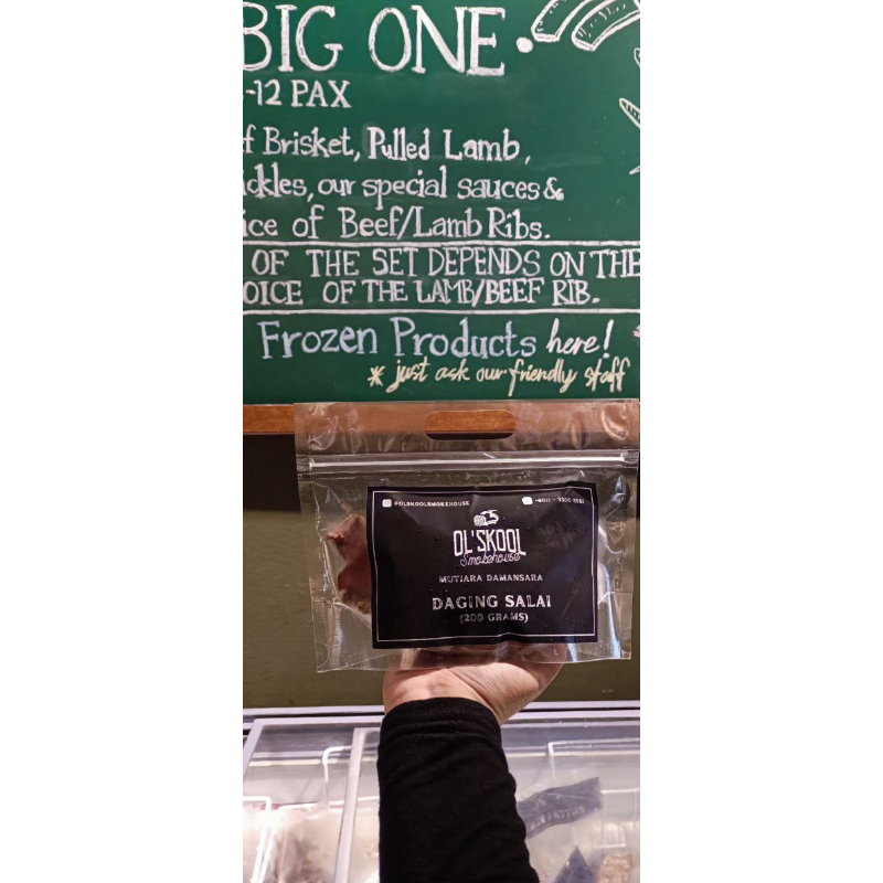 Daging Salai Frozen 200gram | Shopee Malaysia