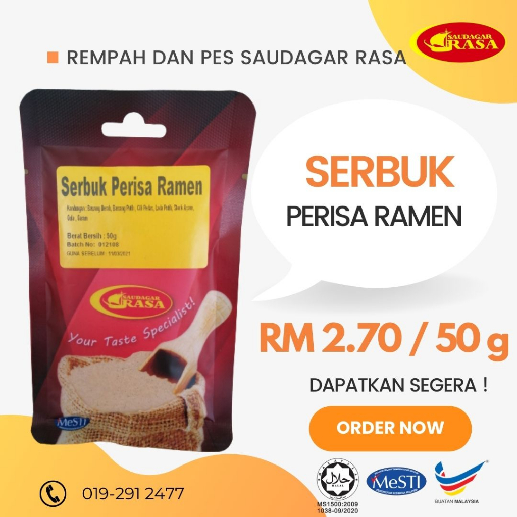 [READY STOCK] SERBUK PERISA RAMEN | Shopee Malaysia