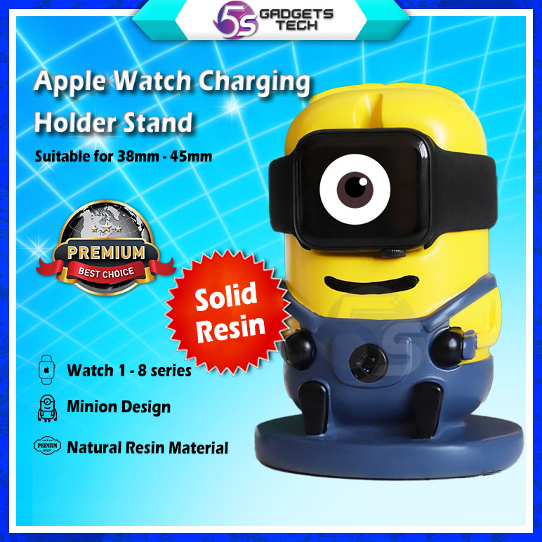 5S Minion Charger Stand for Apple Smart Watch Charging Dock Charging ...
