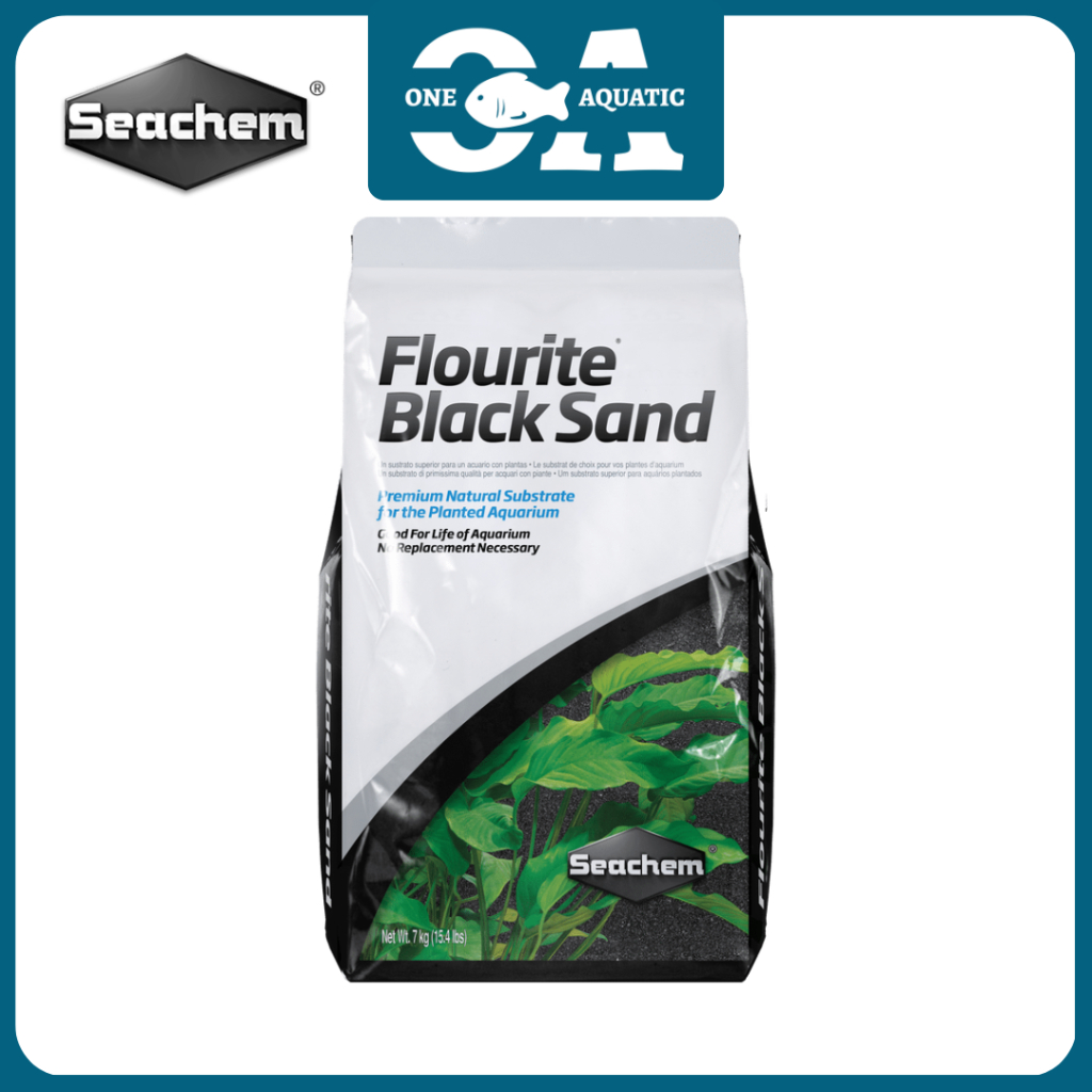 SEACHEM Flourite Black Sand for planted aquarium (7KG) | Shopee Malaysia