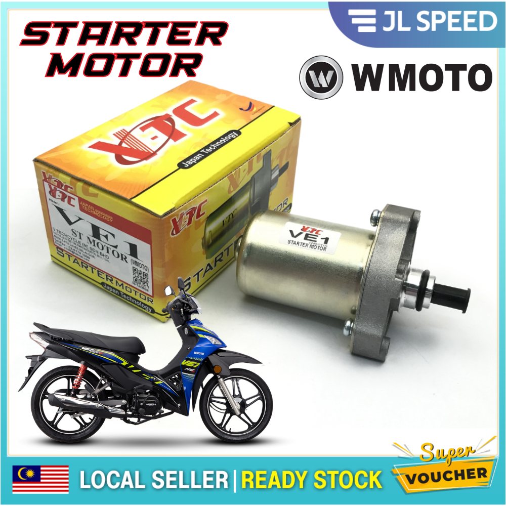 WMOTO VE1 VE110 VE 110 STARTER MOTOR STARTOR MOTOR ST MOTOR ASSY ORI ...