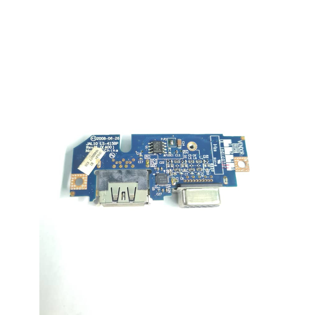 Dell Latitude E4300 VGA eSATA Port Board LS-415BP 0R670D R670D (1X 174 ...