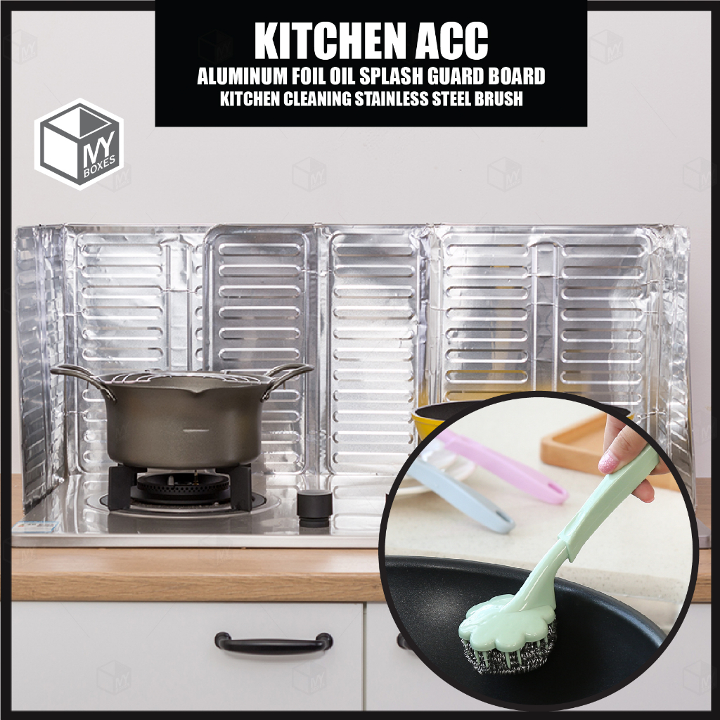 Kitchen Tools Cooking Insulate Splash Proof Oil Baffle Plate Aluminium ...