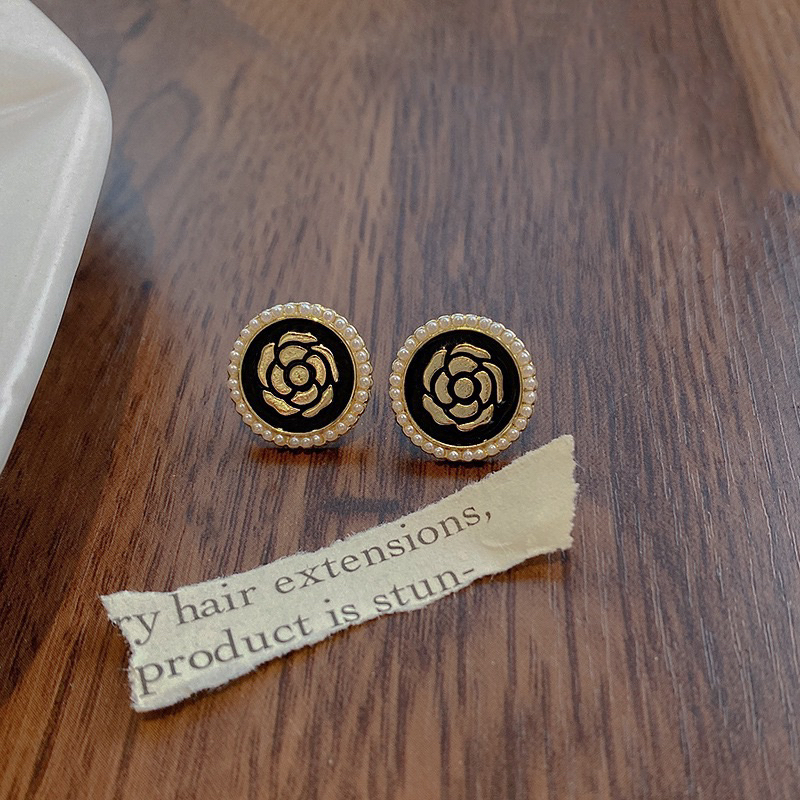 Ear Clip Anting-anting subang telinga earrings ear ring bunga ribbon ...