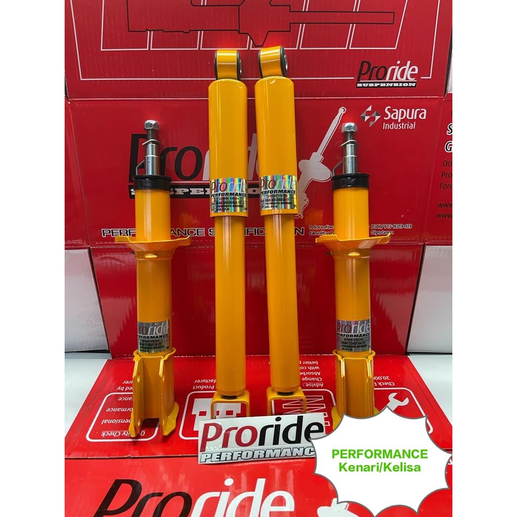 ABSORBER PERODUA KENARI/KELISA PERFORMANCE DEPAN 2PCS /PRORIDE | Shopee ...