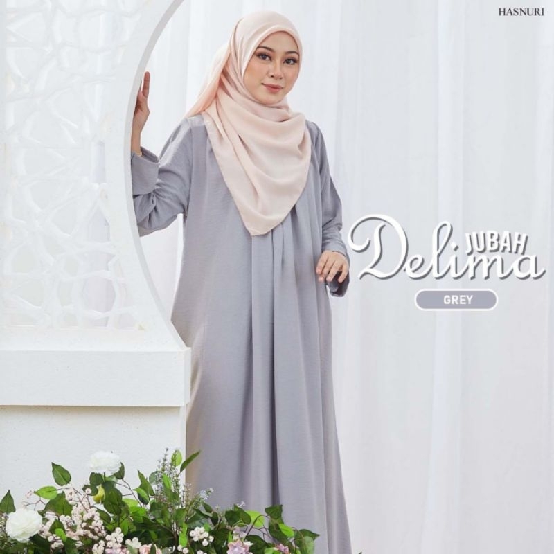 🇲🇾 Jubah Delima New Design Dress Baju Melayu Moden Kurung Raya Viral ...