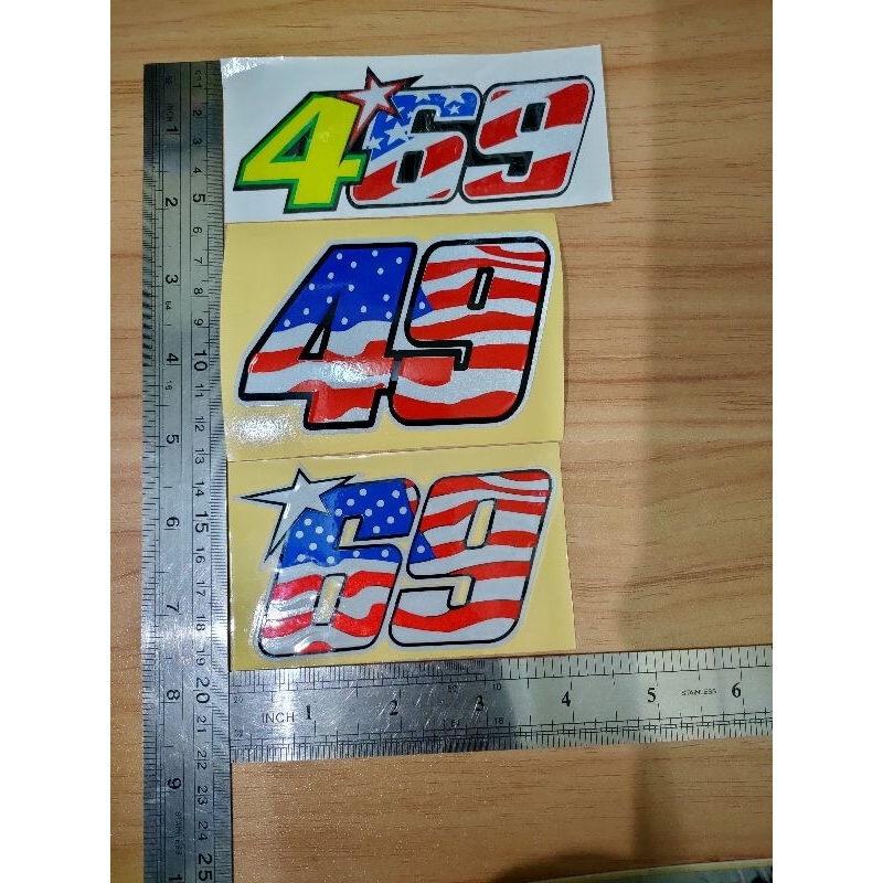 STIKER 469 STIKER 69 STIKER 49 STIKER PANTULAN CAHAYA STICKER CUTTING ...