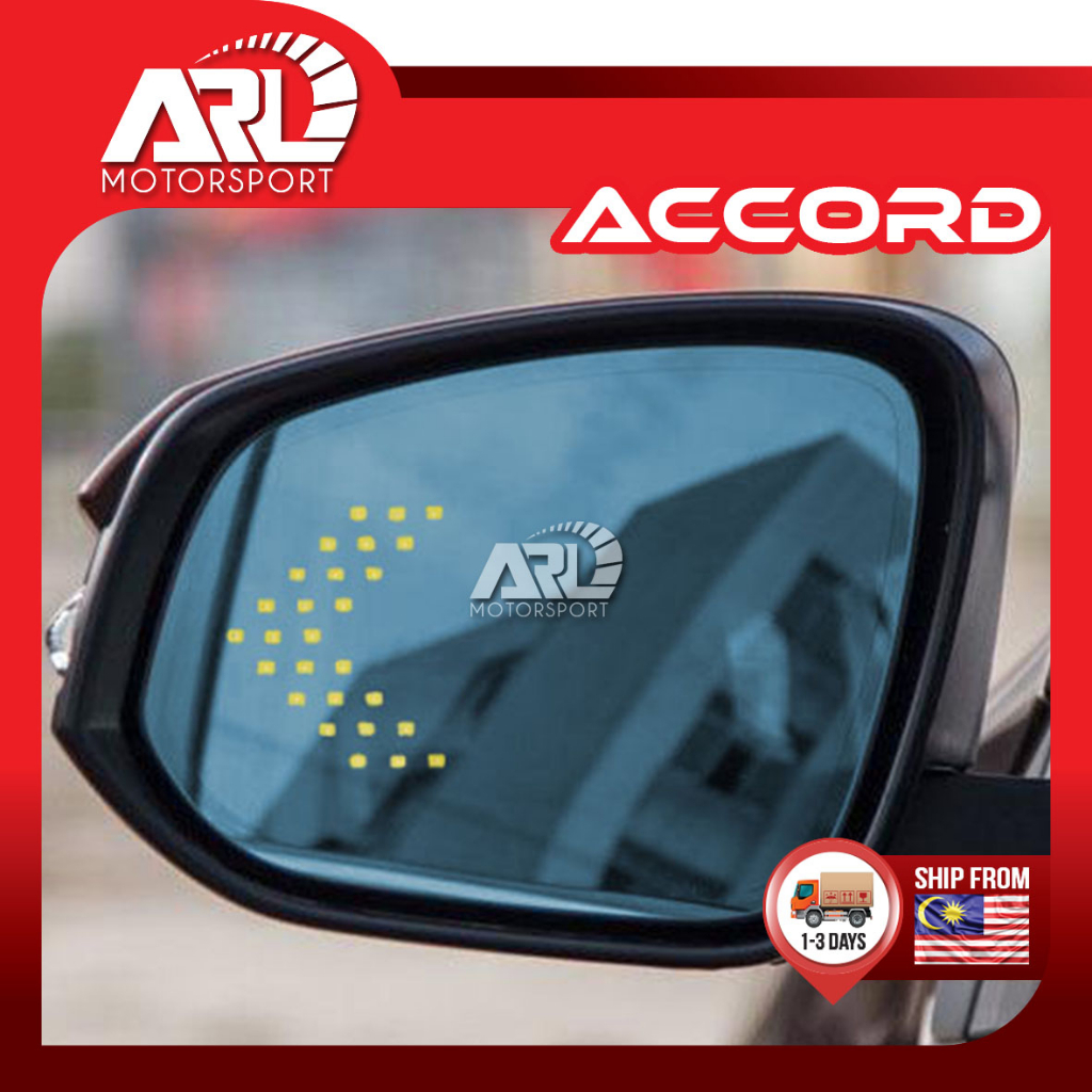 Honda Accord 8th Gen TAO TA0 G8 Blue Side Mirror with LED Signal Lamp ...