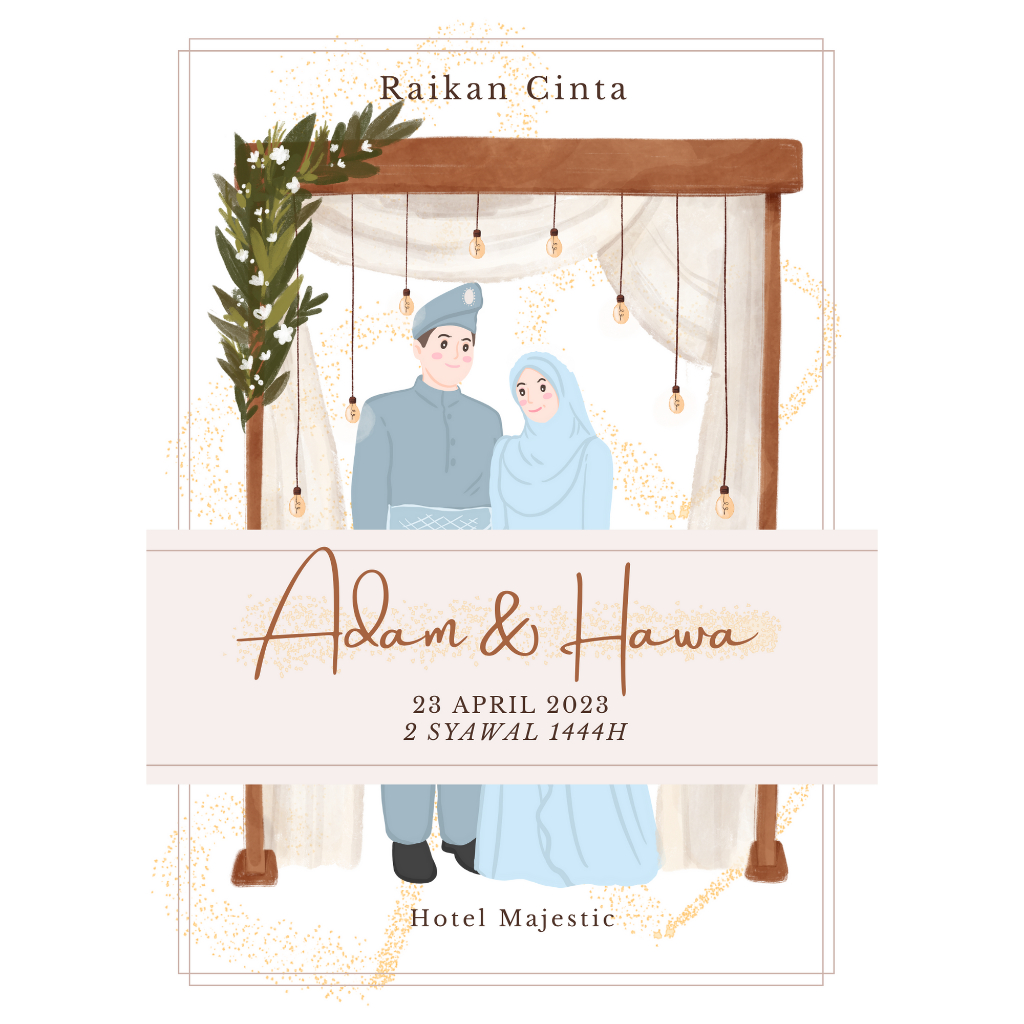 Kad Digital untuk Kahwin/Tunang/ Kenduri/ Aqiqah | Shopee Malaysia