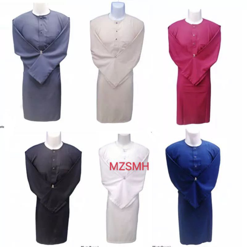 Kurta Labuh Sufi@ Haji@ Karkon Kain India 100% Cotton | Shopee Malaysia
