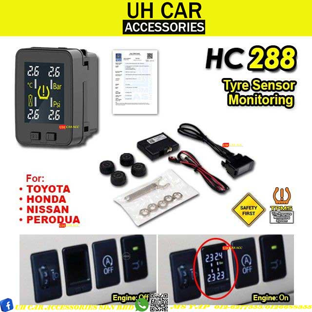 Tire Pressure Monitoring System TPMS WITH SIRIM CERTIFIED for Honda ...