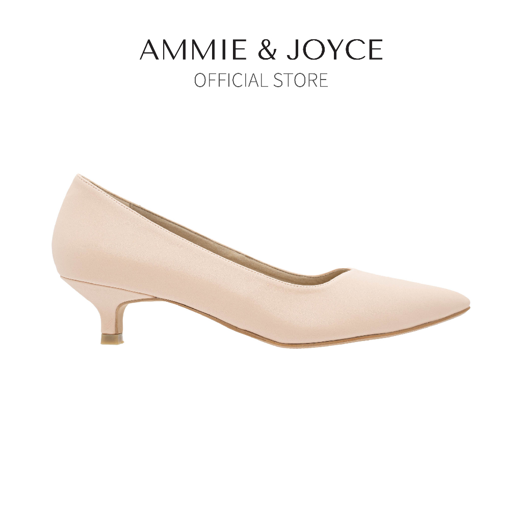 AMMIE & JOYCE Casey 2 Heels Ladies Women Shoes (Blush) | Shopee Malaysia
