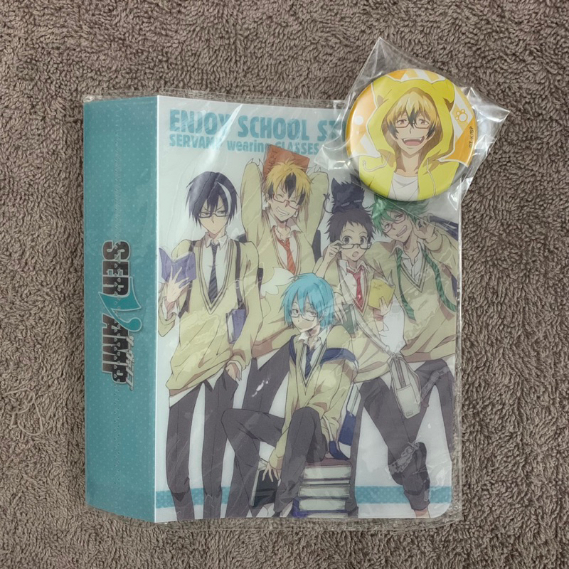 servamp anime binder and badge SET [READ DESCRIPTION] | Shopee Malaysia
