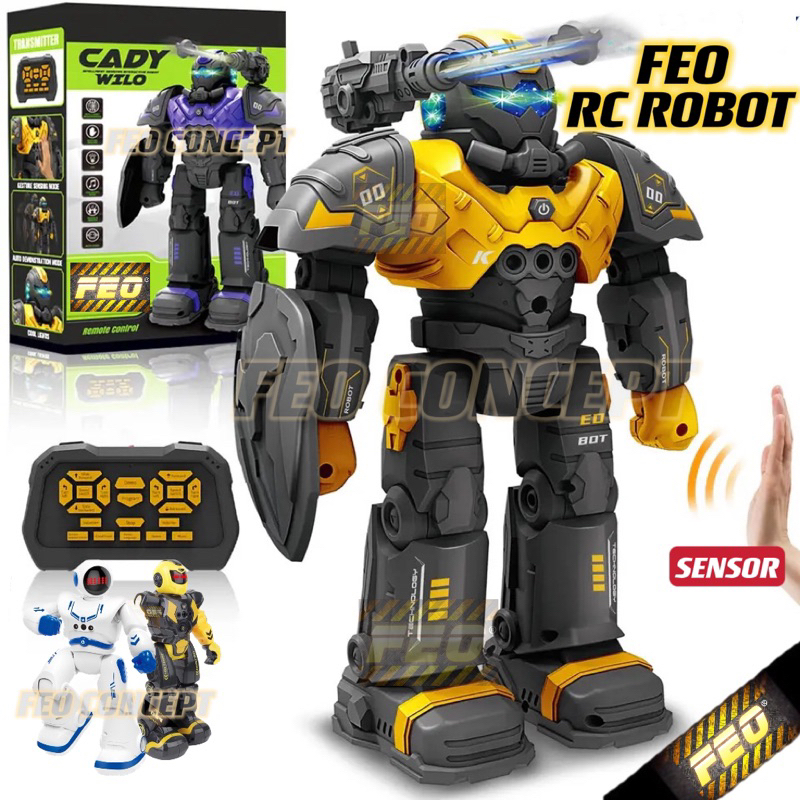 FEO Cady Smart RC Robot Hand Control Remote Control Robot Rc Toy ...