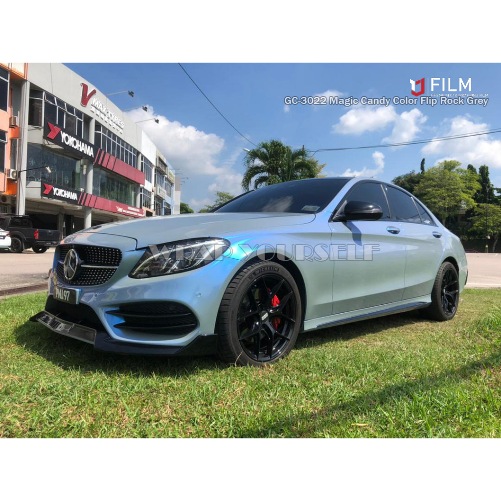 Gc-3022 Magic Candy Color Flip Rock Grey wrap air free Yajiu Derek car ...