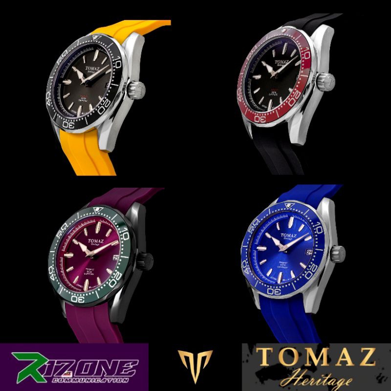 TOMAZ Watch TRIDENT GR03A [All Series] New / Authentic / Original / Limited Edition / Jam Tangan ...
