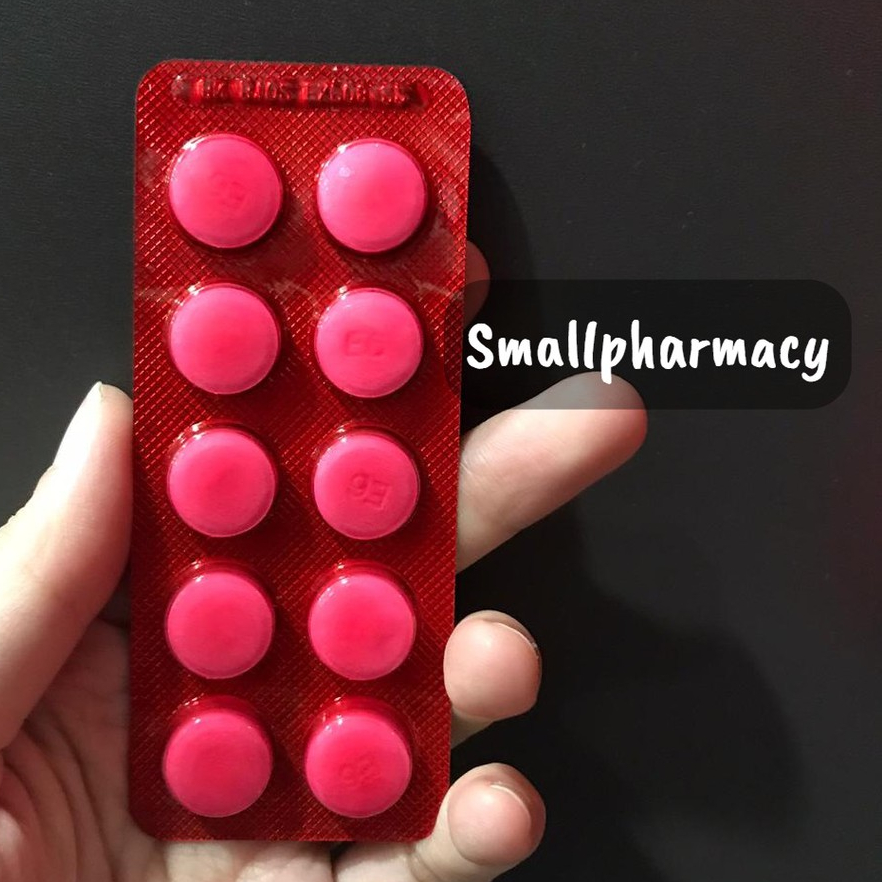 E-zyme B6 Troche 10's Lysozyme Hydrochloride 80mg, Pyridoxine ...