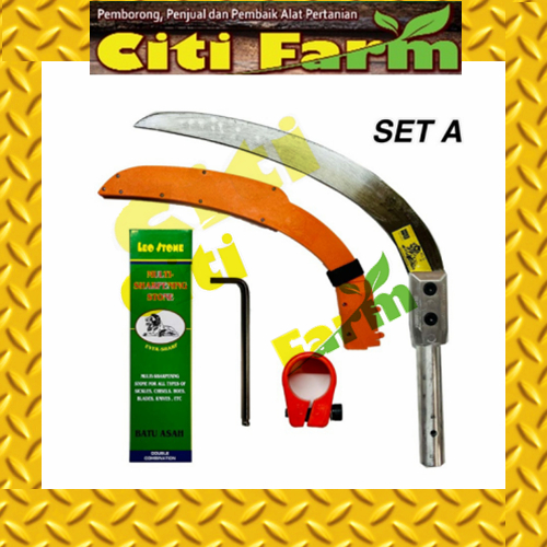 KLS Palm King BLADE SHORT PK spare part Set Sabit sawit With Sarung ...