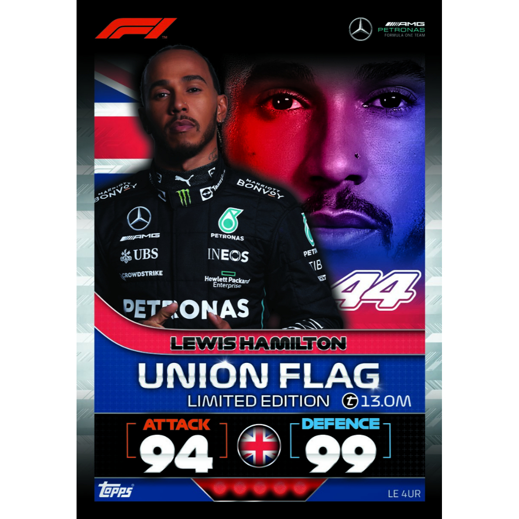 ( NOT FOR SALE ) F1 22/23 Lewis Hamilton Ultra-Rare Limited Edition ...