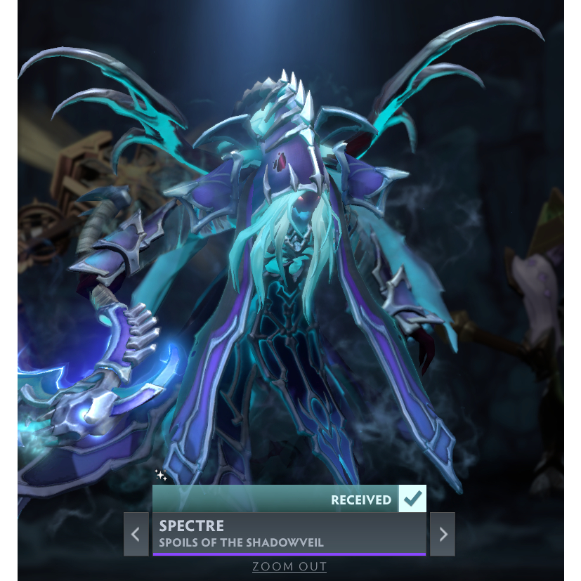 Spec Spectre Collector Cache - Spoils of the Shadowveil [30 days Friend] [Dota 2 Diretide 2022 ...