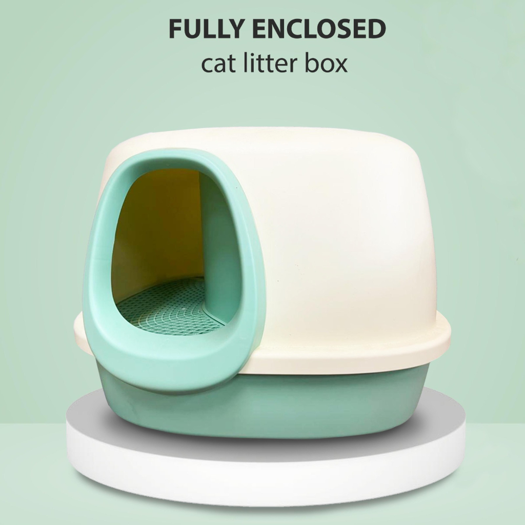 Super Jumbo Size Morden Corrido Style Cat Toilet Open Top Cat Litter ...