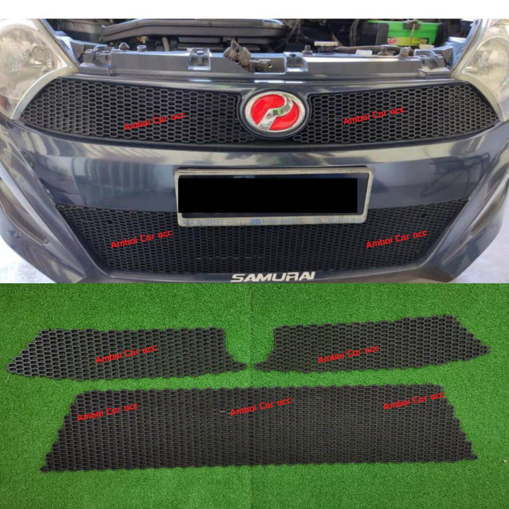 Perodua Axia Frist Model Honeycomb Grill/Front Grill Honeycomb | Shopee ...
