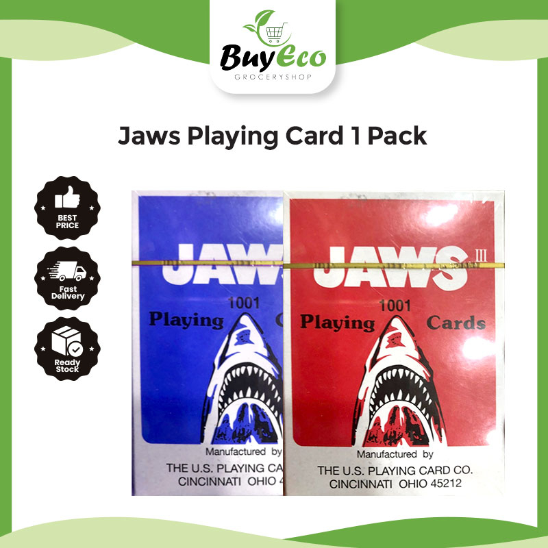 Jaws Playing Card / Jaws Poker Card / Jaws 1001 (1 pack) | Shopee Malaysia
